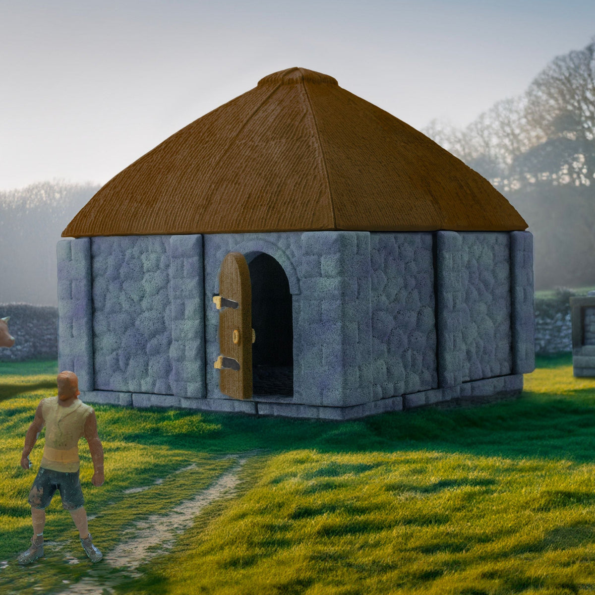 Hamlet Farmhouse | Miniature Modeling | Tower House